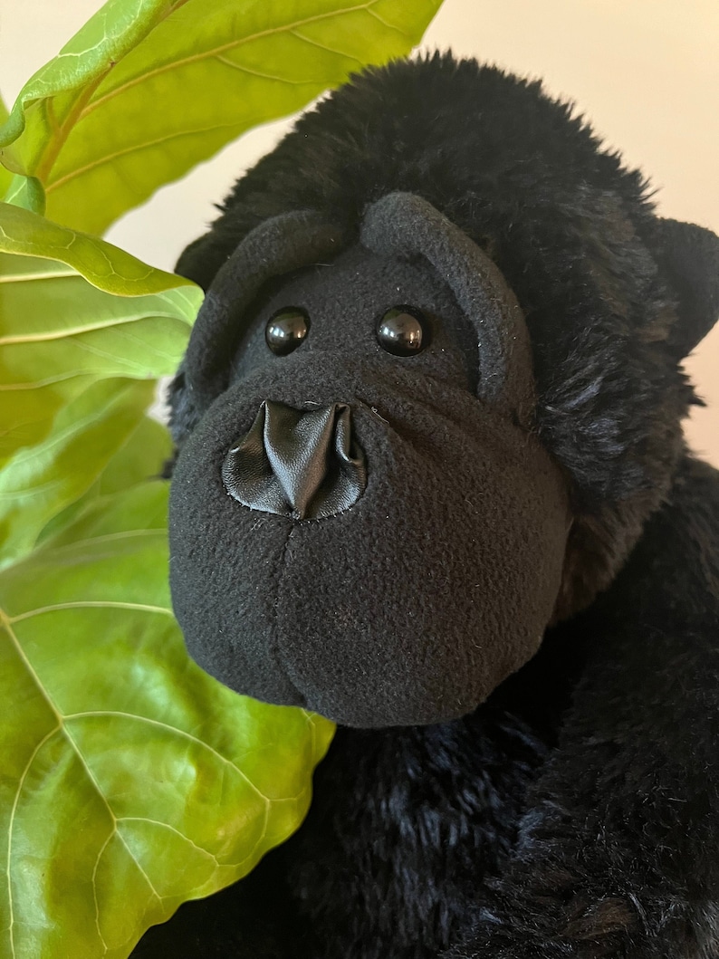 George Gorilla PDF Sewing Pattern Stuffed Animal 18 Tall - Etsy