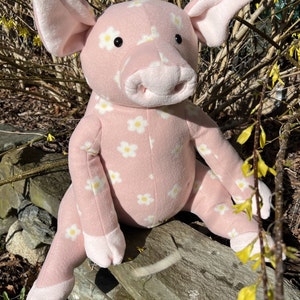 Hamilton Pig PDF Sewing Pattern 18" Plush Stuffed Animal Weighted ...