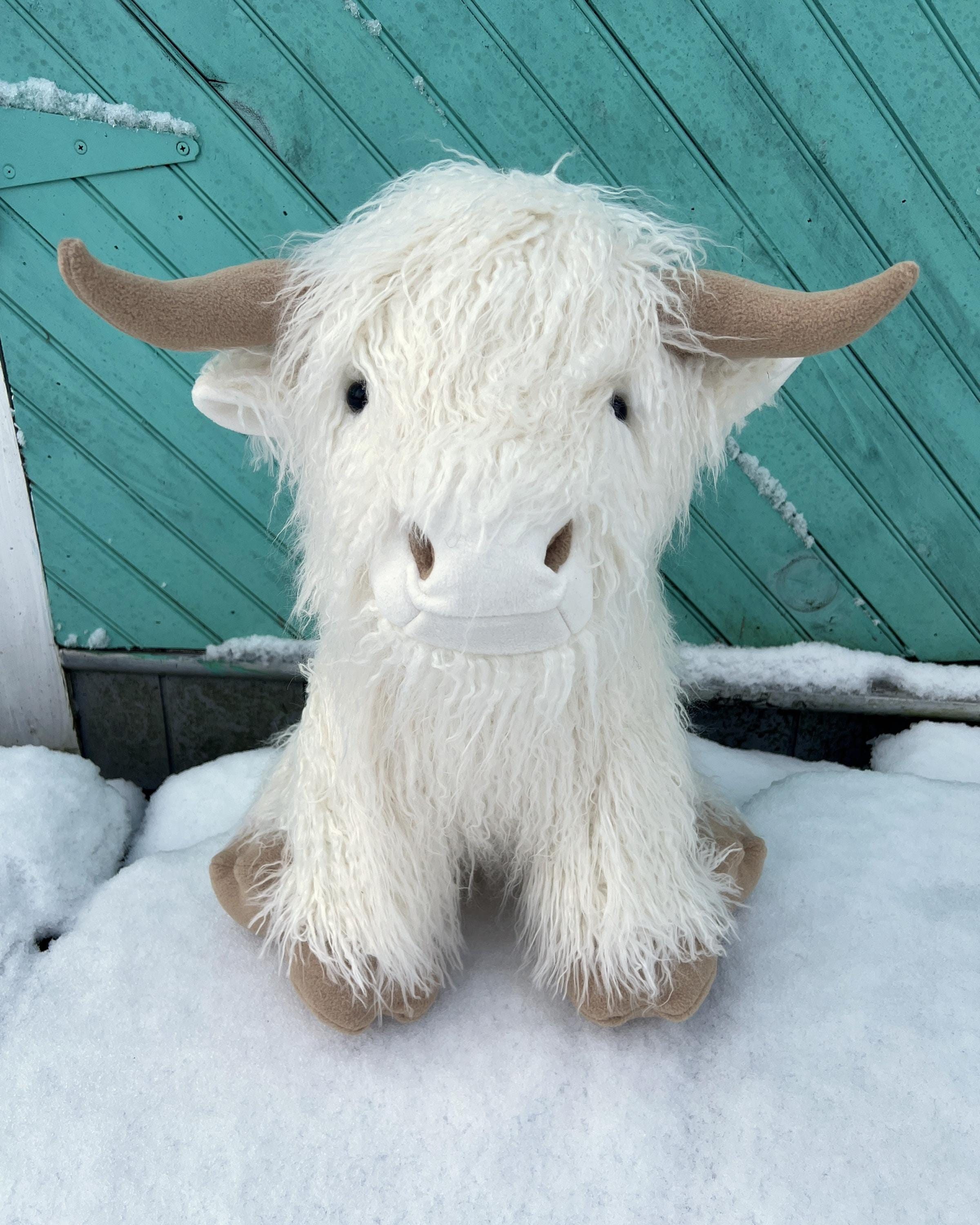 Angus the Highland Cow PDF Sewing Pattern 19" Plush Stuffed Animal ...