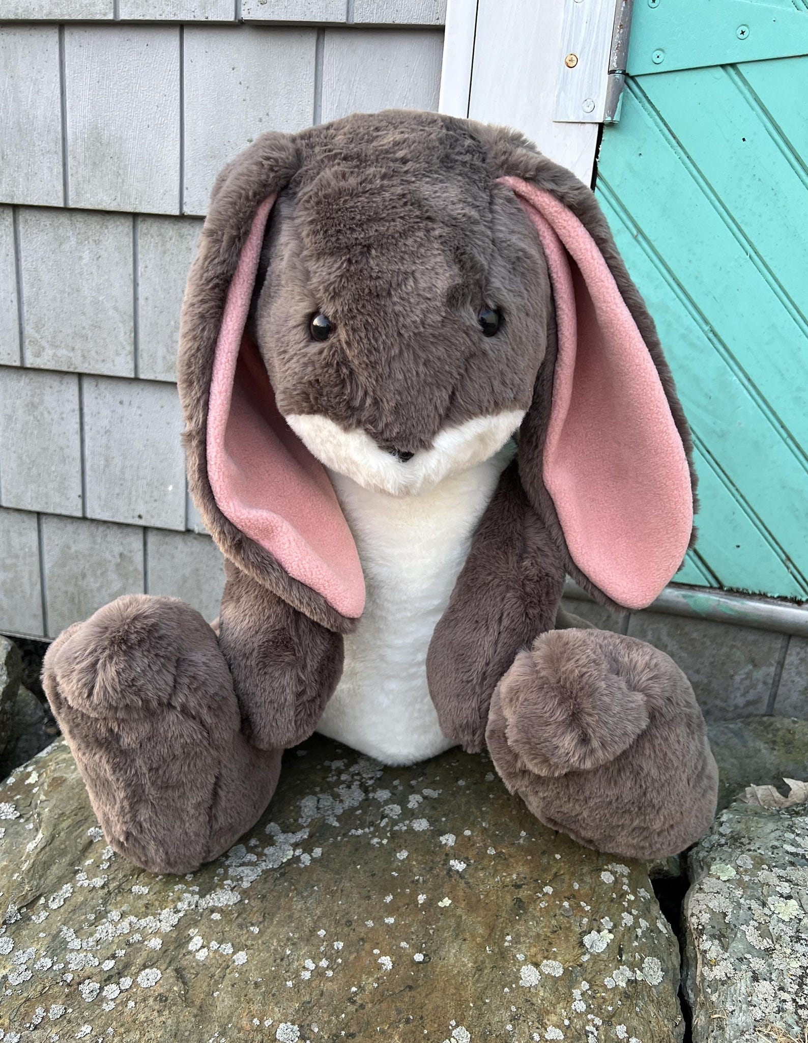 Honey Bunny Rabbit PDF Sewing Pattern 18" Tall Plush Stuffed Animal ...