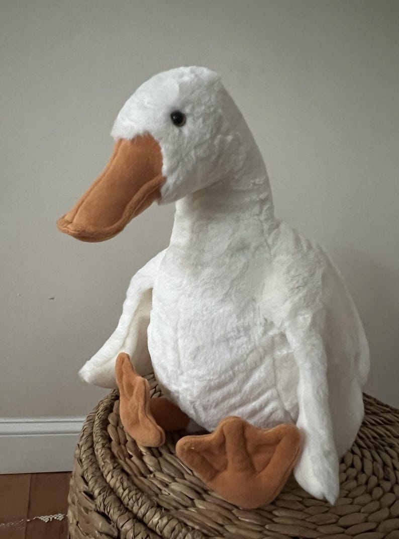 Sitting Duck PDF Sewing Pattern 17" Plush Stuffed Animal - Etsy