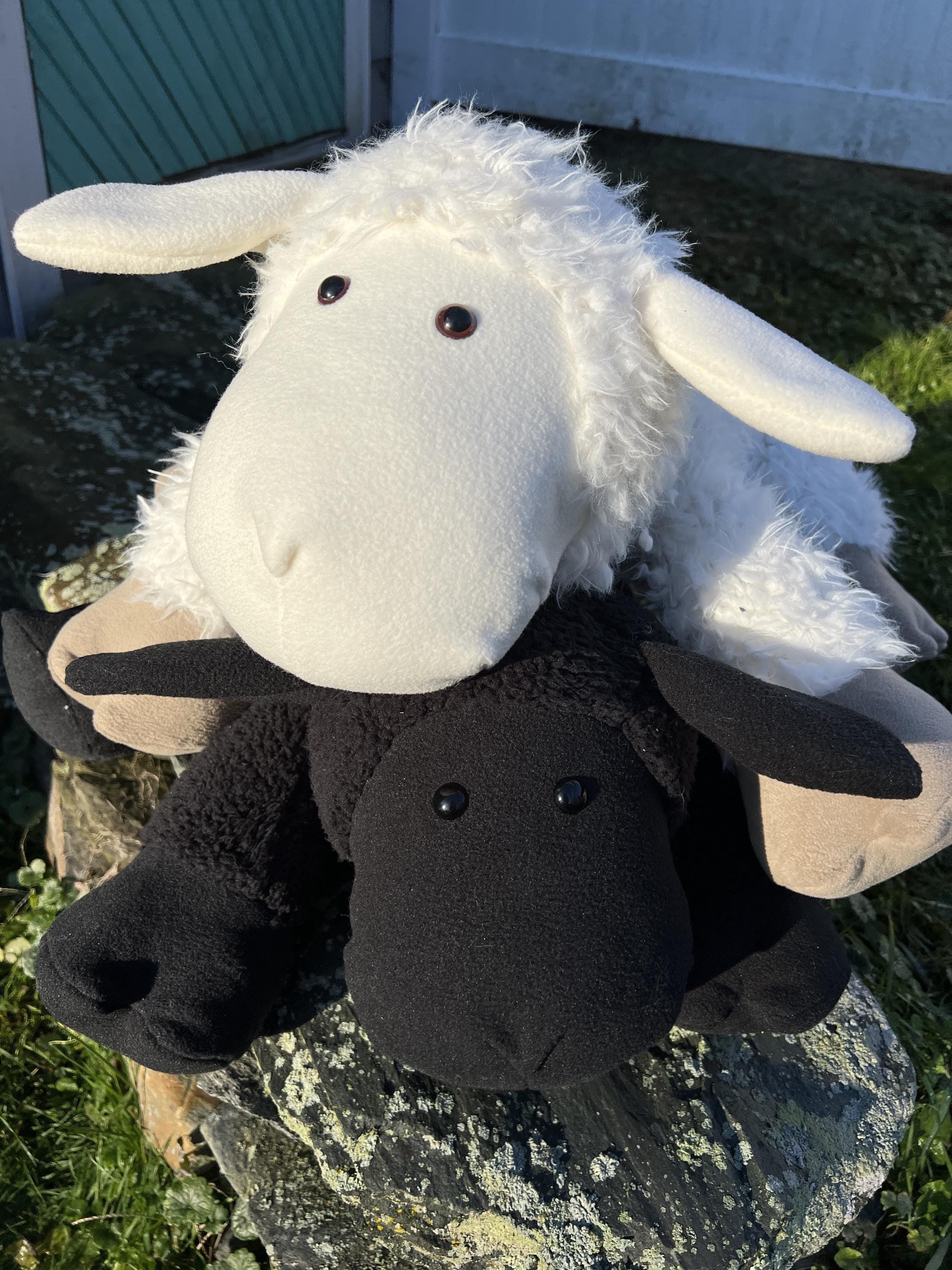 Shy Shelly Sheep PDF Sewing Pattern 15" Stuffed Animal Large Lamb ...