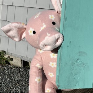 Hamilton Pig PDF Sewing Pattern 18" Plush Stuffed Animal Weighted ...