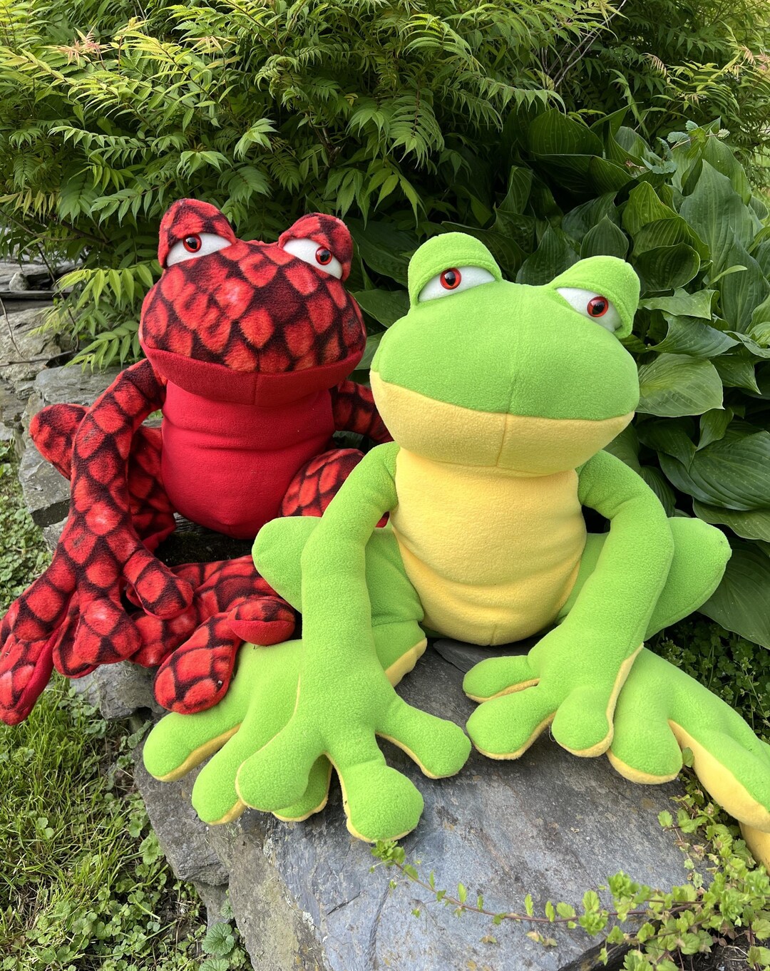 Pogo the Frog PDF Sewing Pattern Tree Frog 17" Plush Stuffed Animal - Etsy