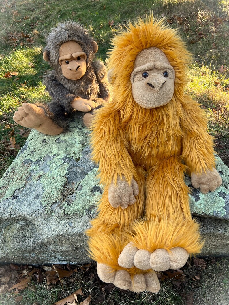 Bigfoot Freddie PDF Sewing Pattern Stuffed Animal 31 - Etsy Canada