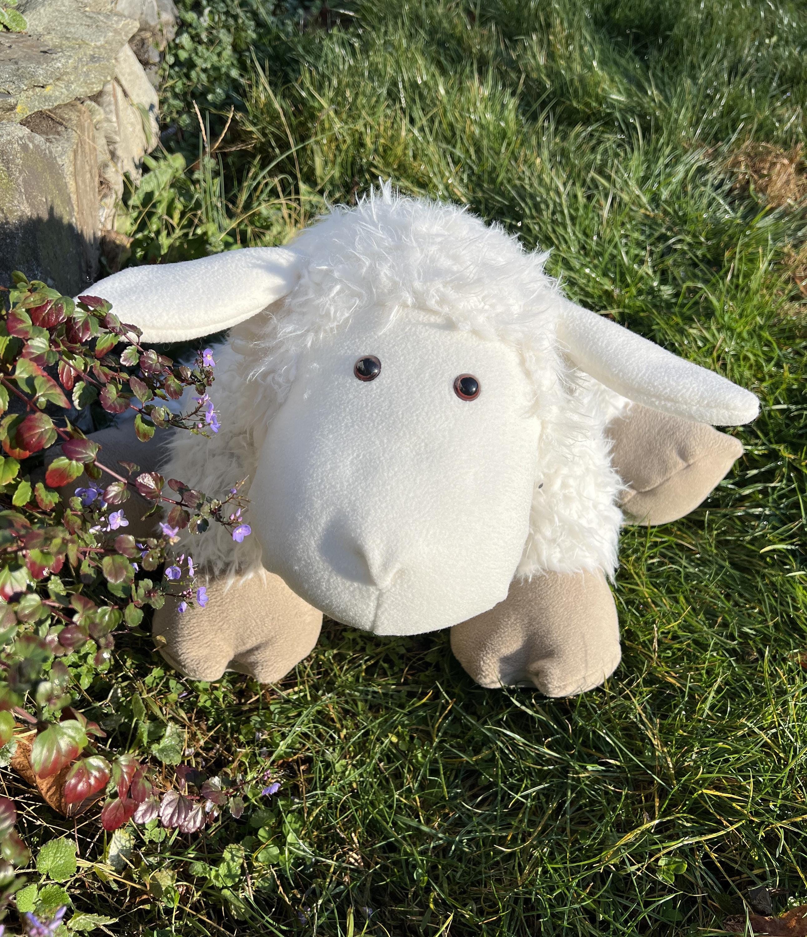 Shy Shelly Sheep PDF Sewing Pattern 15" Stuffed Animal Large Lamb ...