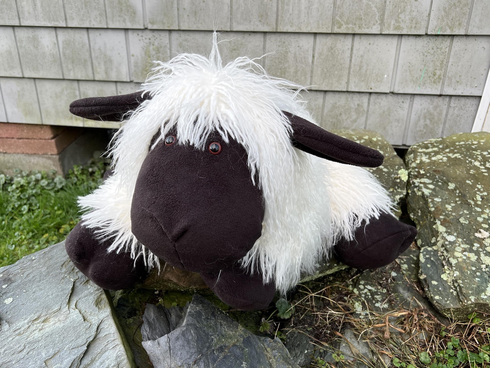 Shy Shelly Sheep PDF Sewing Pattern 15" Stuffed Animal Large Lamb ...