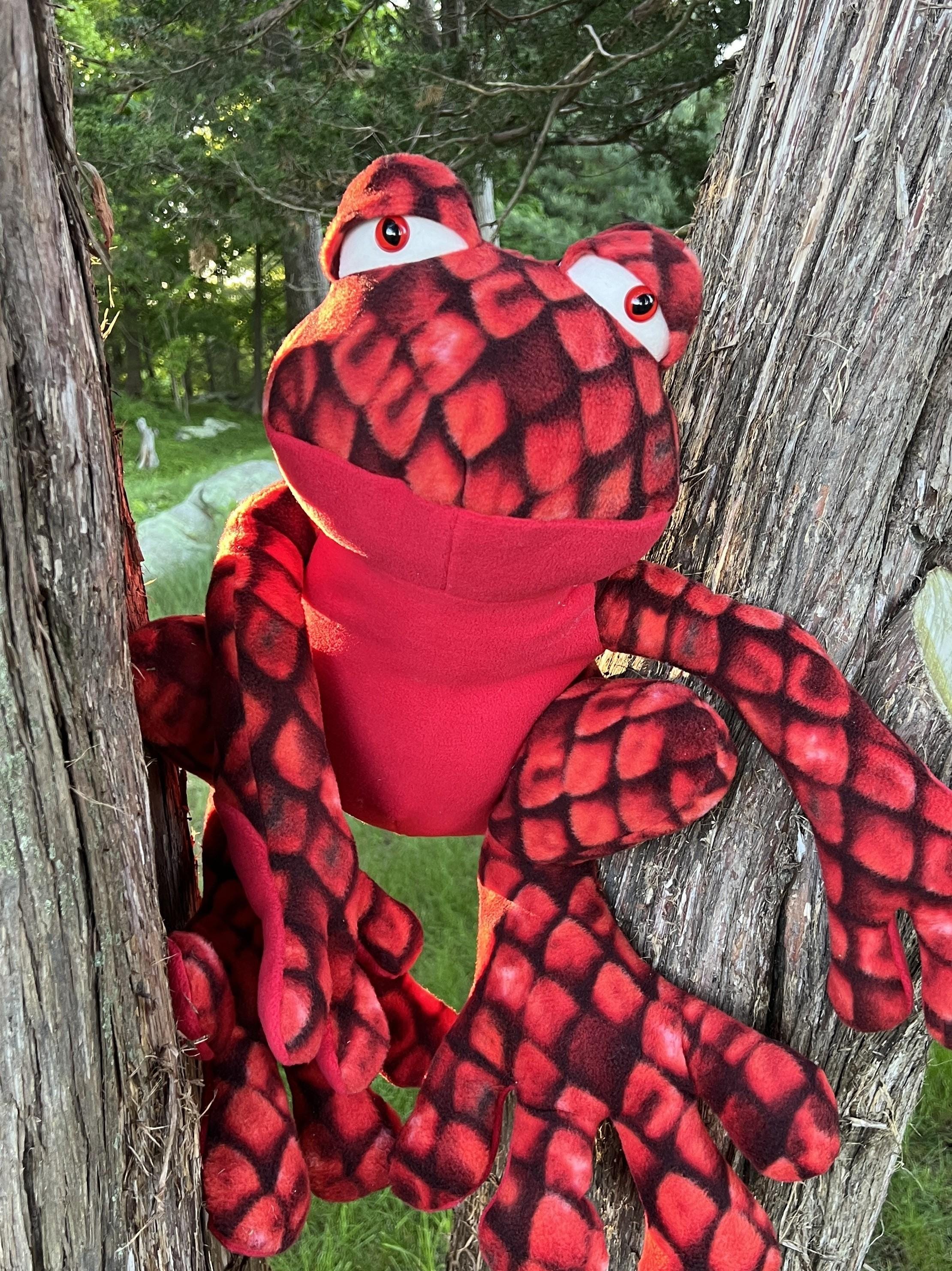 Pogo the Frog PDF Sewing Pattern Tree Frog 17" Plush Stuffed Animal - Etsy