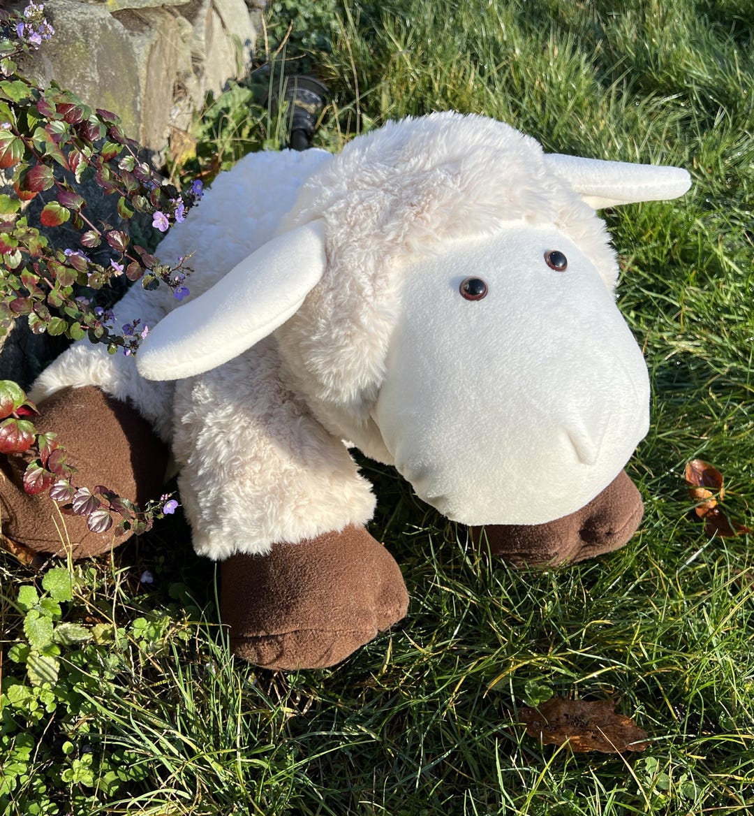 Shy Shelly Sheep PDF Sewing Pattern 15" Stuffed Animal Large Lamb ...