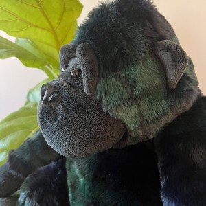 George Gorilla PDF Sewing Pattern Stuffed Animal 18" Tall Seated - Etsy