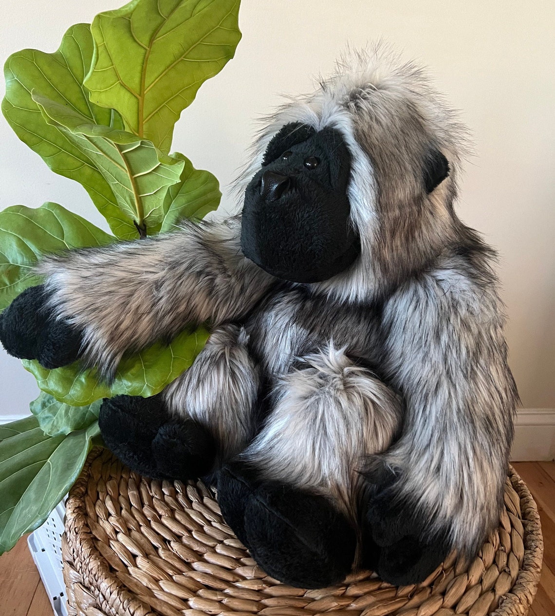 George Gorilla PDF Sewing Pattern Stuffed Animal 18 Tall - Etsy