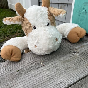 Mootilda Cow PDF Sewing Pattern 19" Plush Stuffed Animal Weighted ...