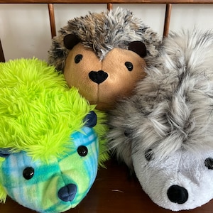 Hazel Hedgehog PDF Sewing Pattern 15" Long Stuffed Animal Comfort ...