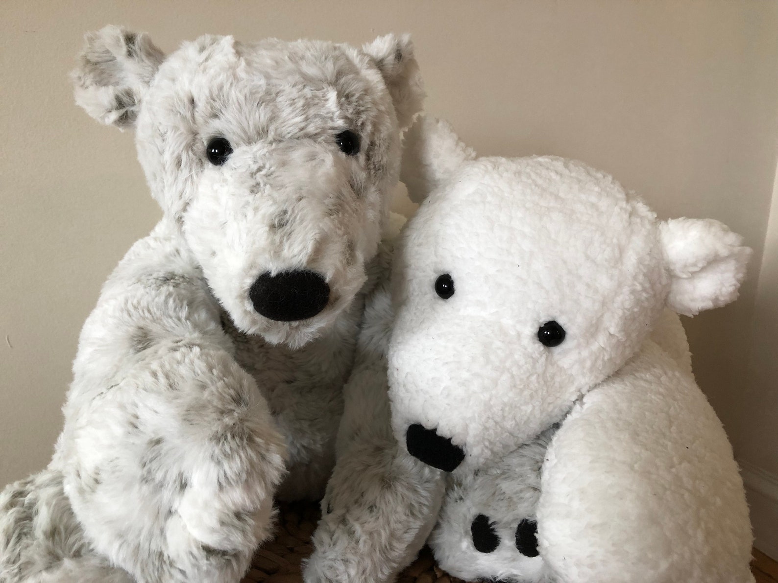 Sherbet Polar Bear PDF Sewing Pattern 30 Long Stuffed - Etsy