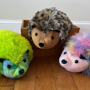 Hazel Hedgehog PDF Sewing Pattern 15" Long Stuffed Animal Comfort ...