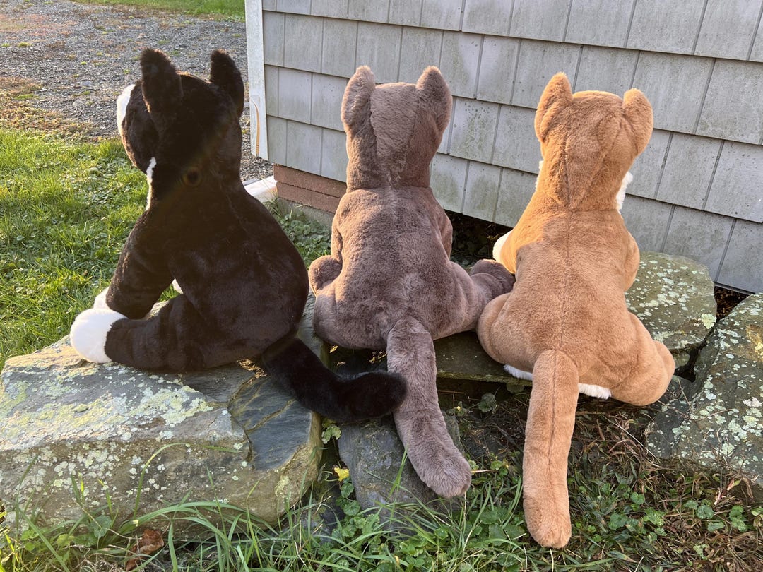 Allie Cat PDF Sewing Pattern 17" Plush Alley Kitty Kitten - Etsy