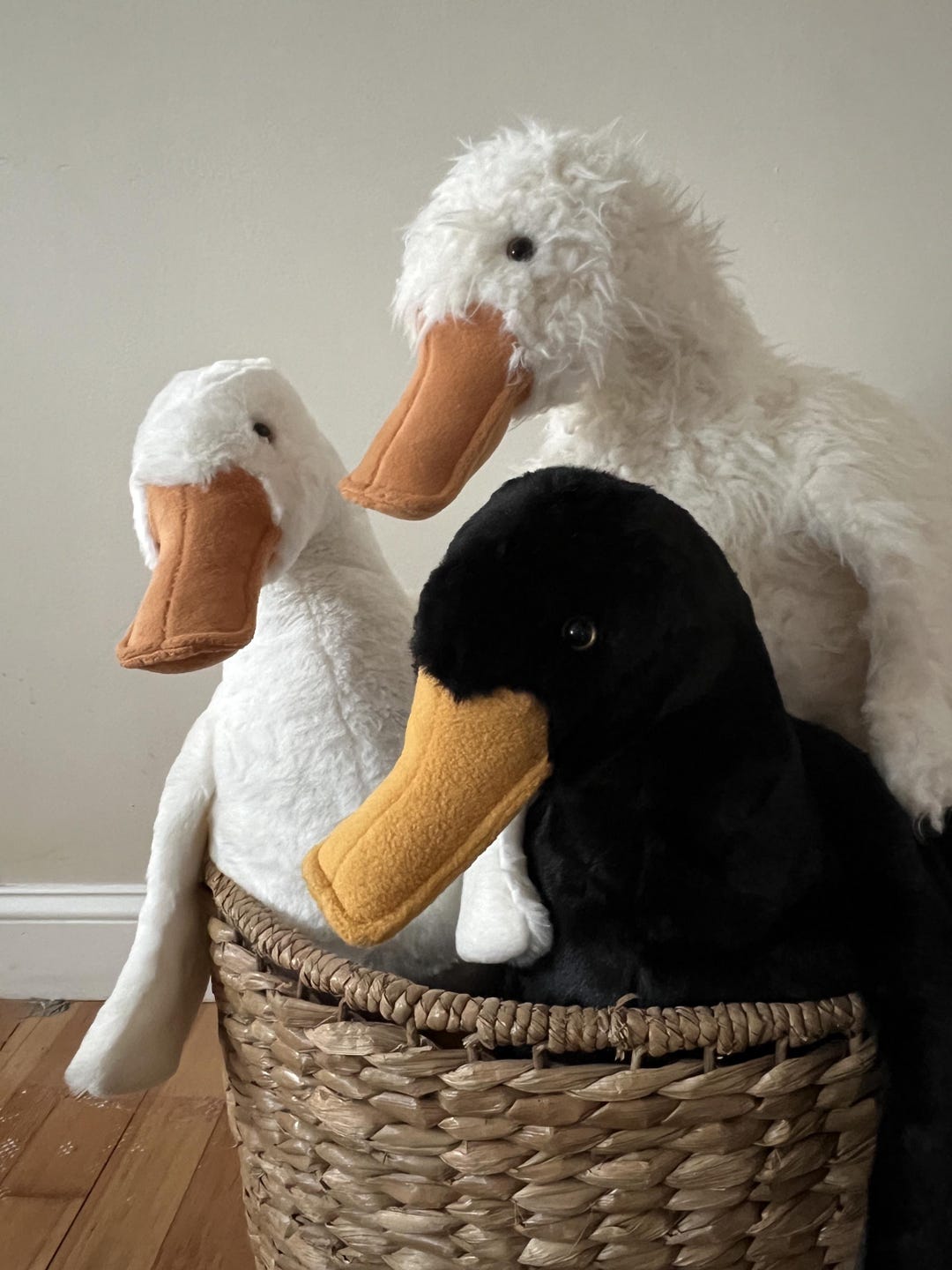 Sitting Duck PDF Sewing Pattern 17" Plush Stuffed Animal - Etsy