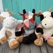 Mootilda Cow PDF Sewing Pattern 19" Plush Stuffed Animal Weighted ...