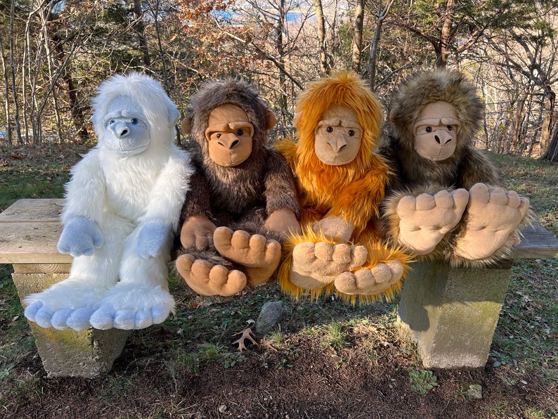 Bigfoot Freddie PDF Sewing Pattern Stuffed Animal 31 - Etsy Canada