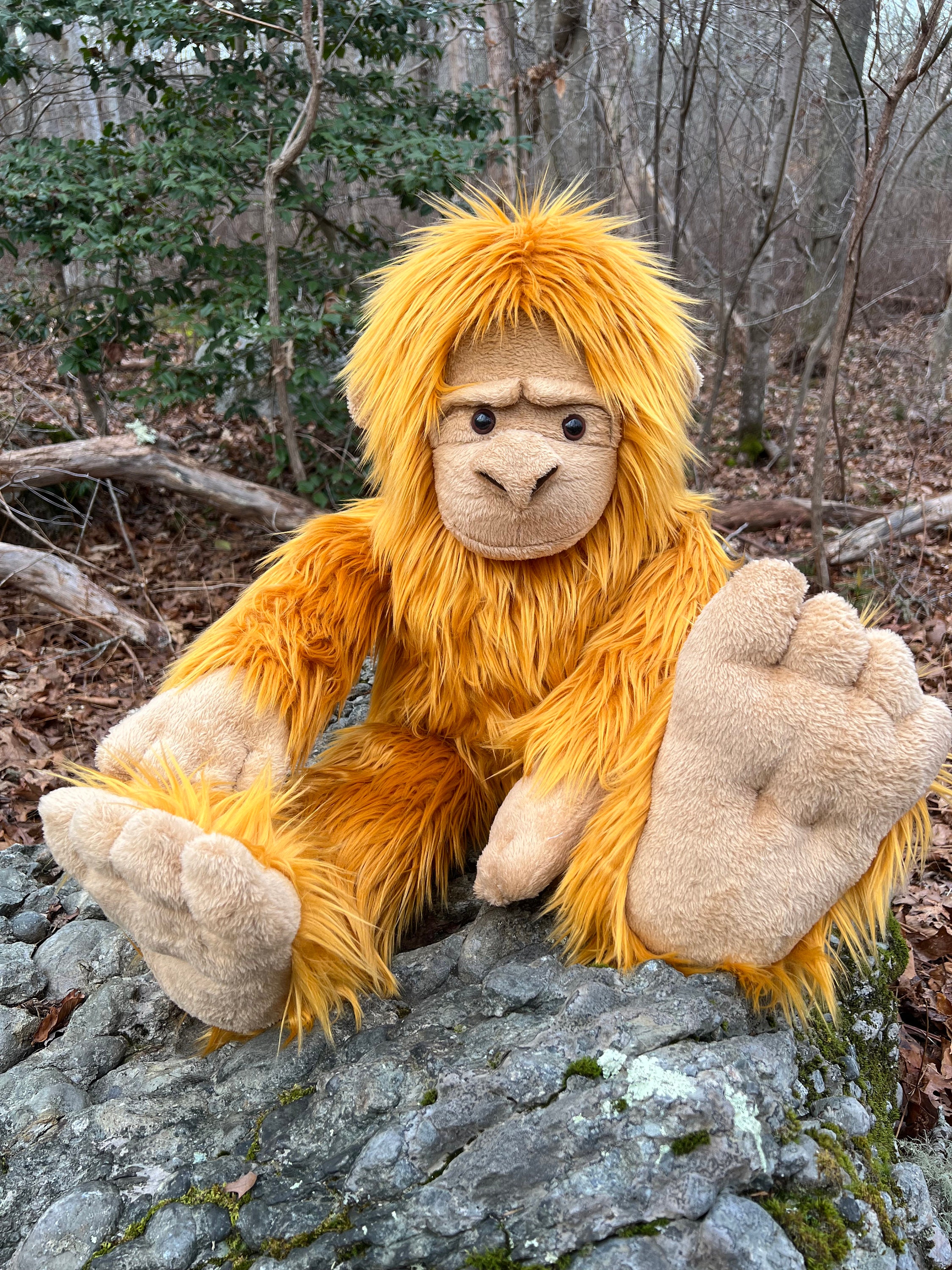 Bigfoot Freddie PDF Sewing Pattern Stuffed Animal 31 - Etsy Canada