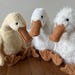 Sitting Duck PDF Sewing Pattern 17" Plush Stuffed Animal - Etsy