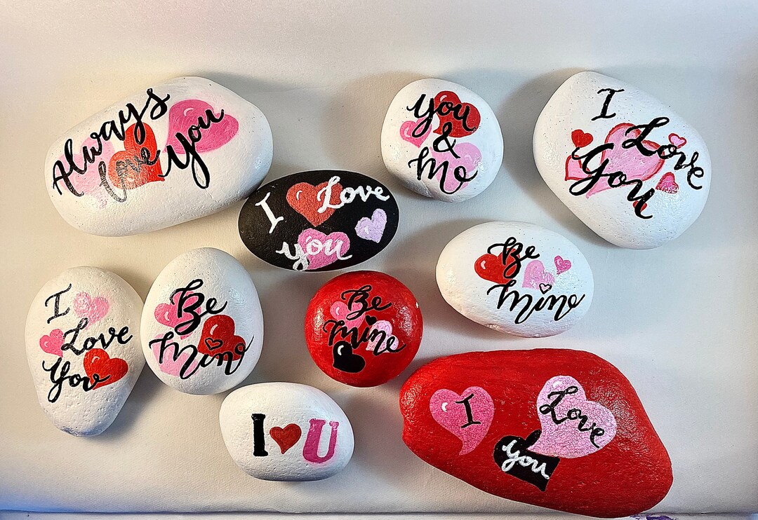 Love Pebbles/ Handmade Wedding Present/ Handmade Anniversary - Etsy