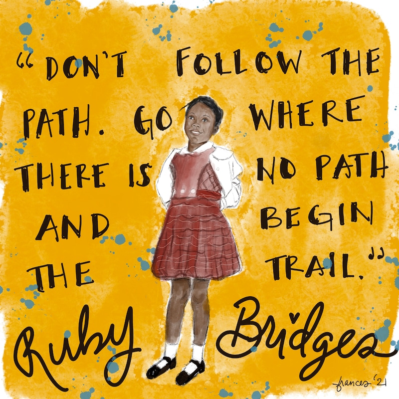Ruby Bridges Poster - Etsy