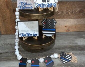 Blue Line Decor | Etsy