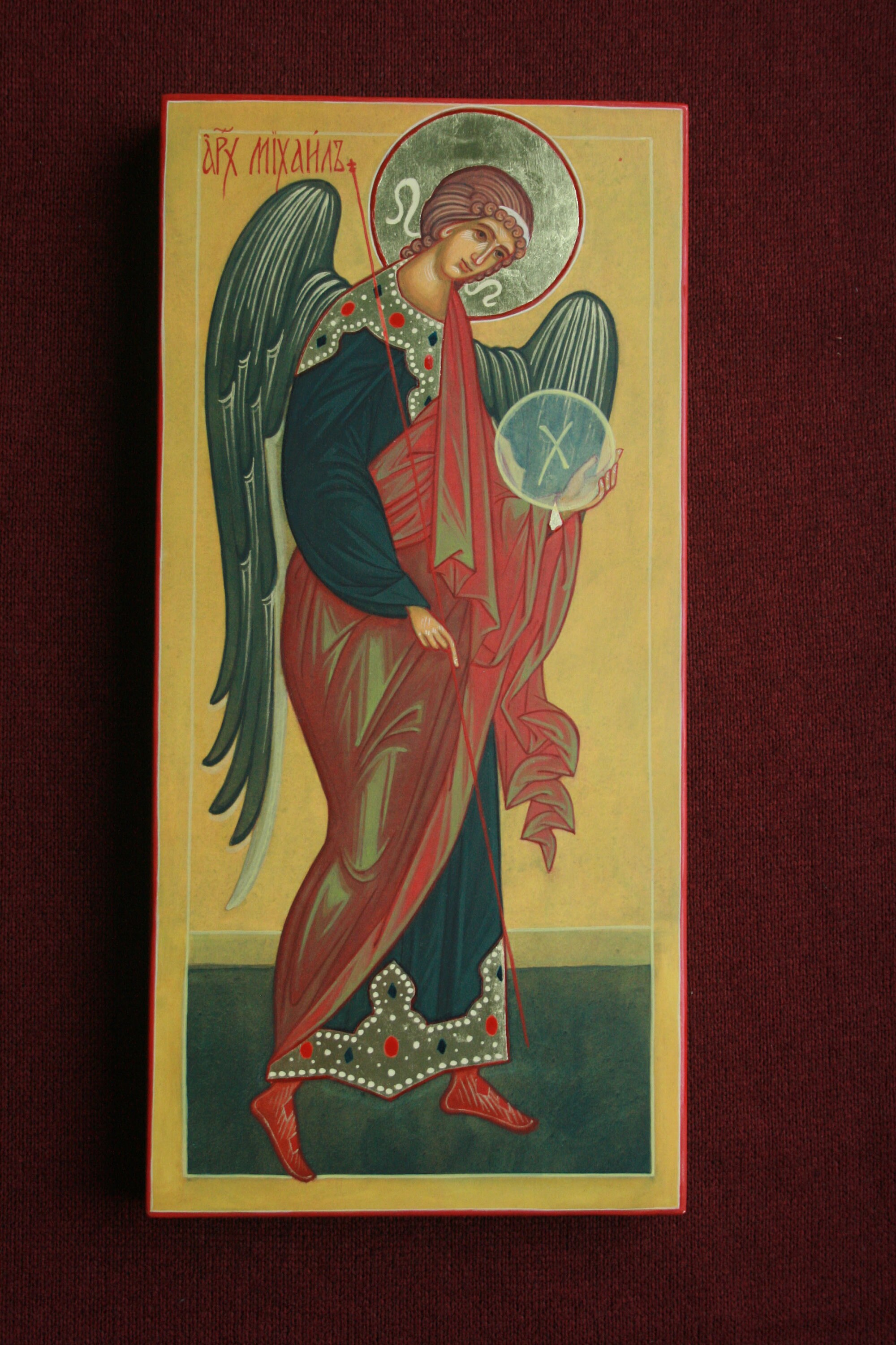 Orthodox Icon / the Archangel Michael / Hand Painted Icon - Etsy