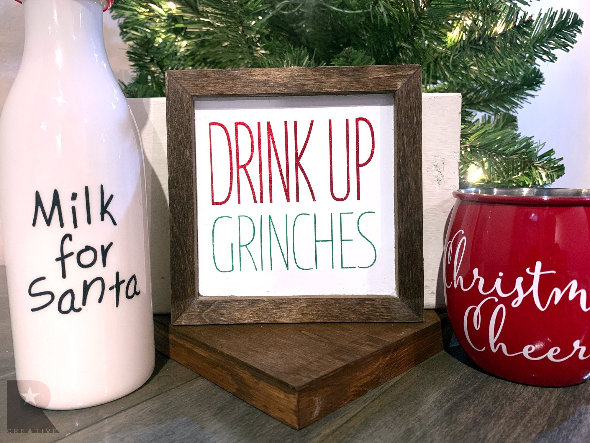 Funny Christmas Signs Farmhouse Christmas Sign Holiday | Etsy