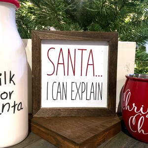 Funny Christmas Signs Farmhouse Christmas Sign Holiday Signs Tiered ...