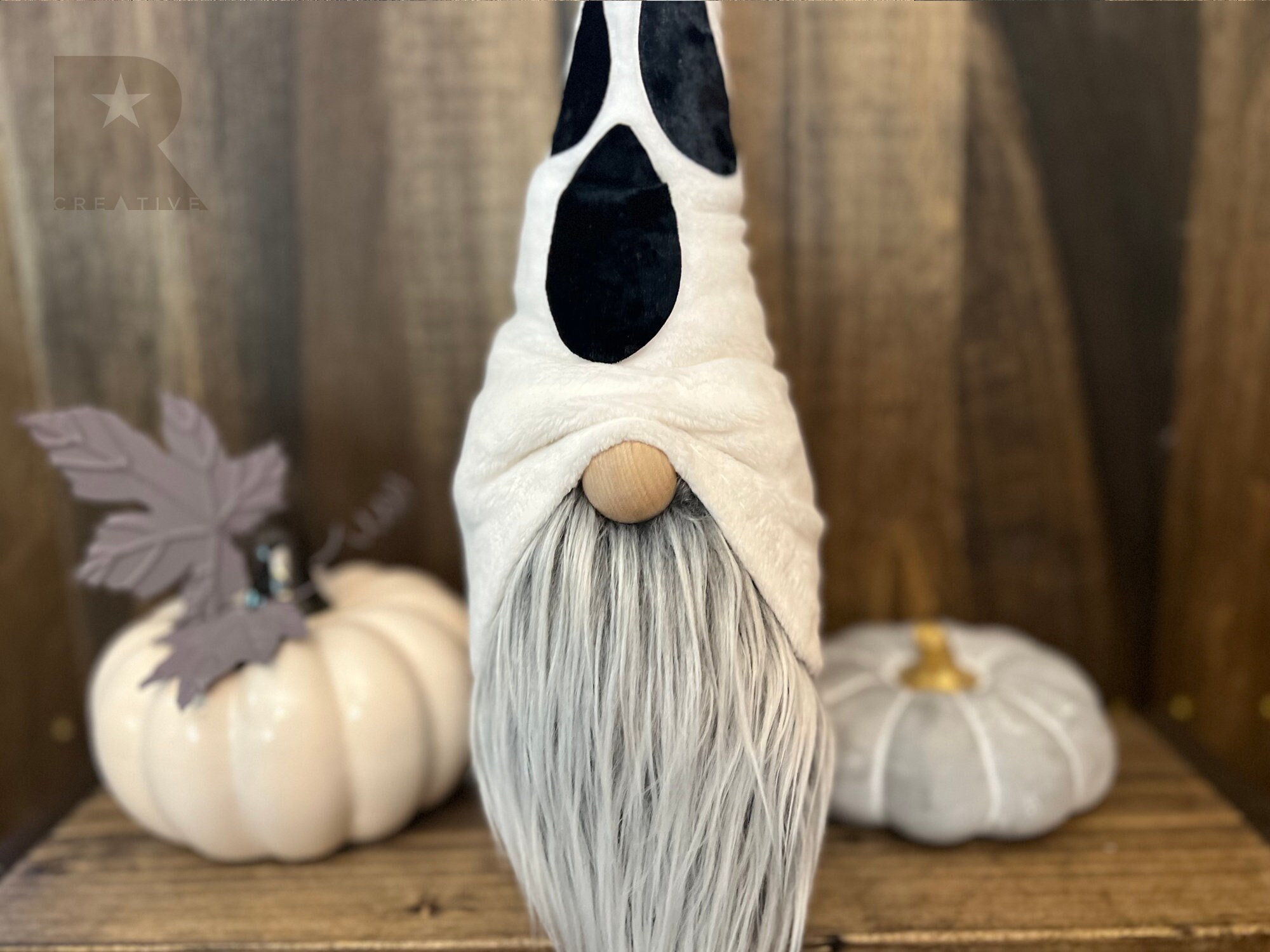 Ghost Gnome Halloween Gnome Ghost Decor Halloween Tiered - Etsy