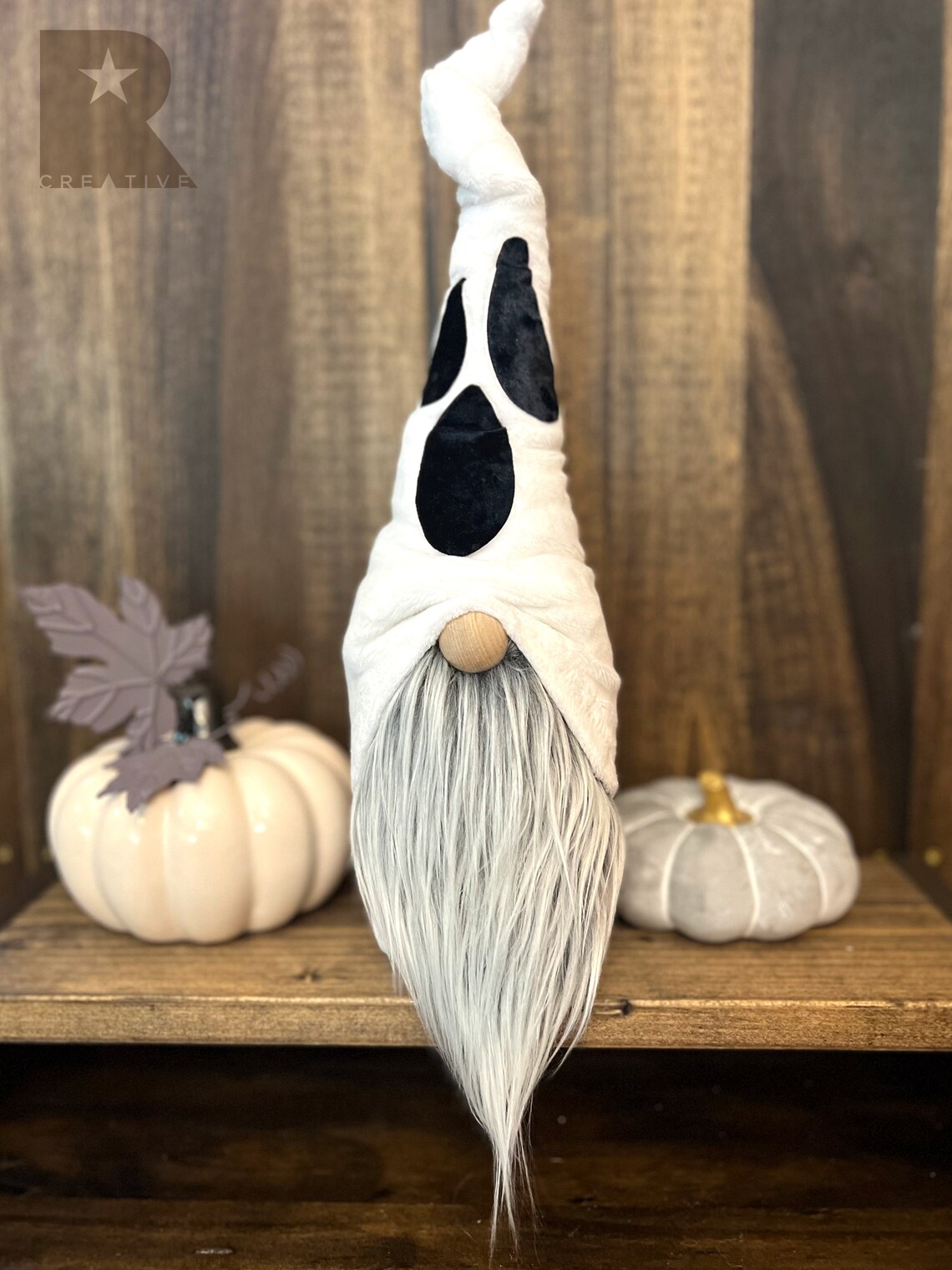 Ghost Gnome Halloween Gnome Ghost Decor Halloween Tiered - Etsy