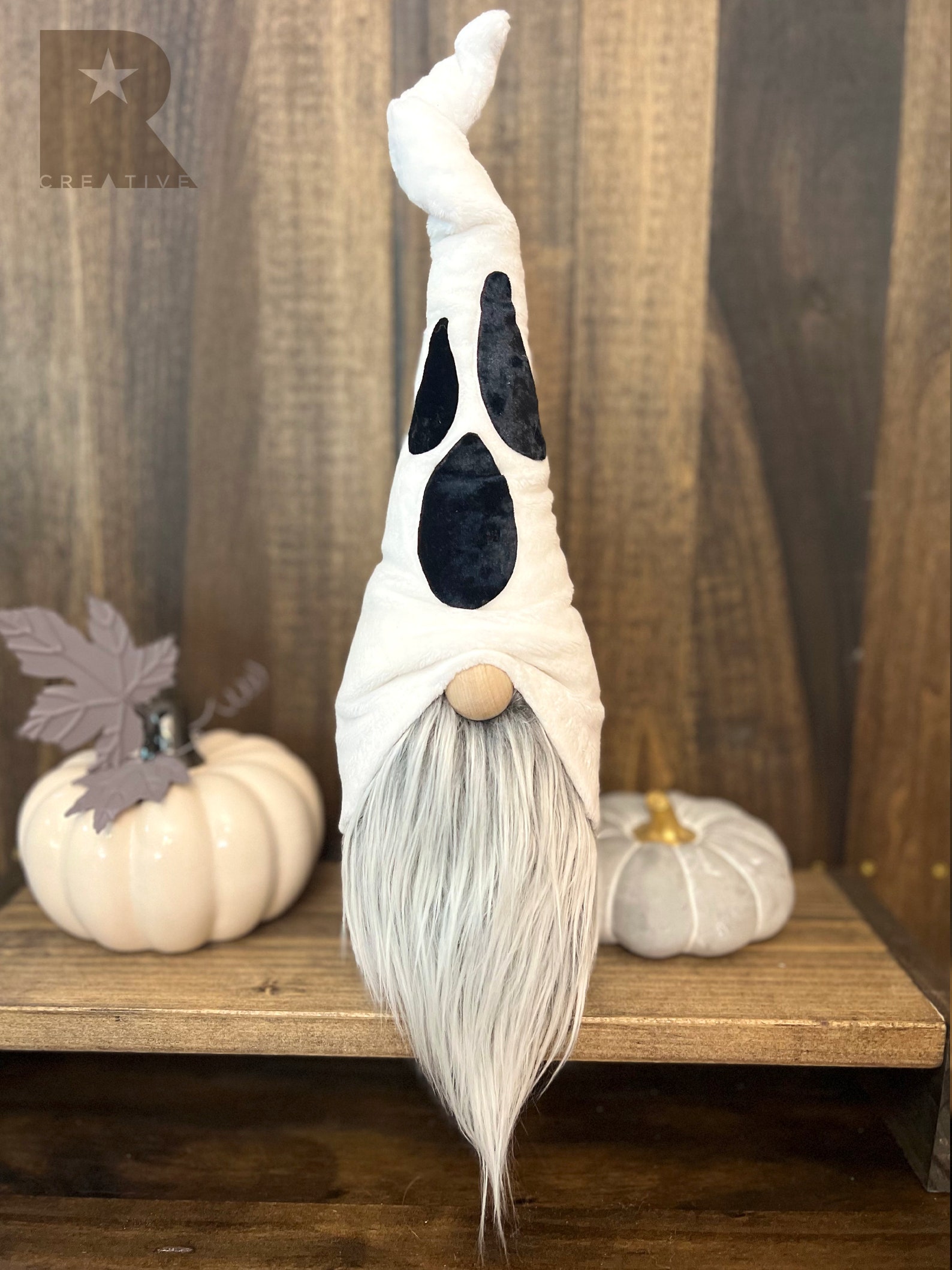 Ghost Gnome Halloween Gnome Ghost Decor Halloween Tiered - Etsy