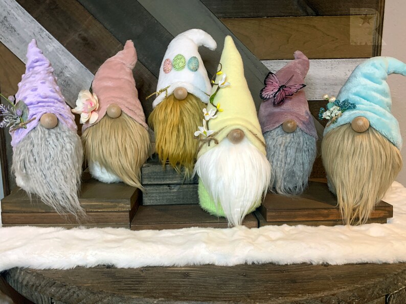 Easter Gnome Spring Gnome Easter Decor Spring Decor - Etsy