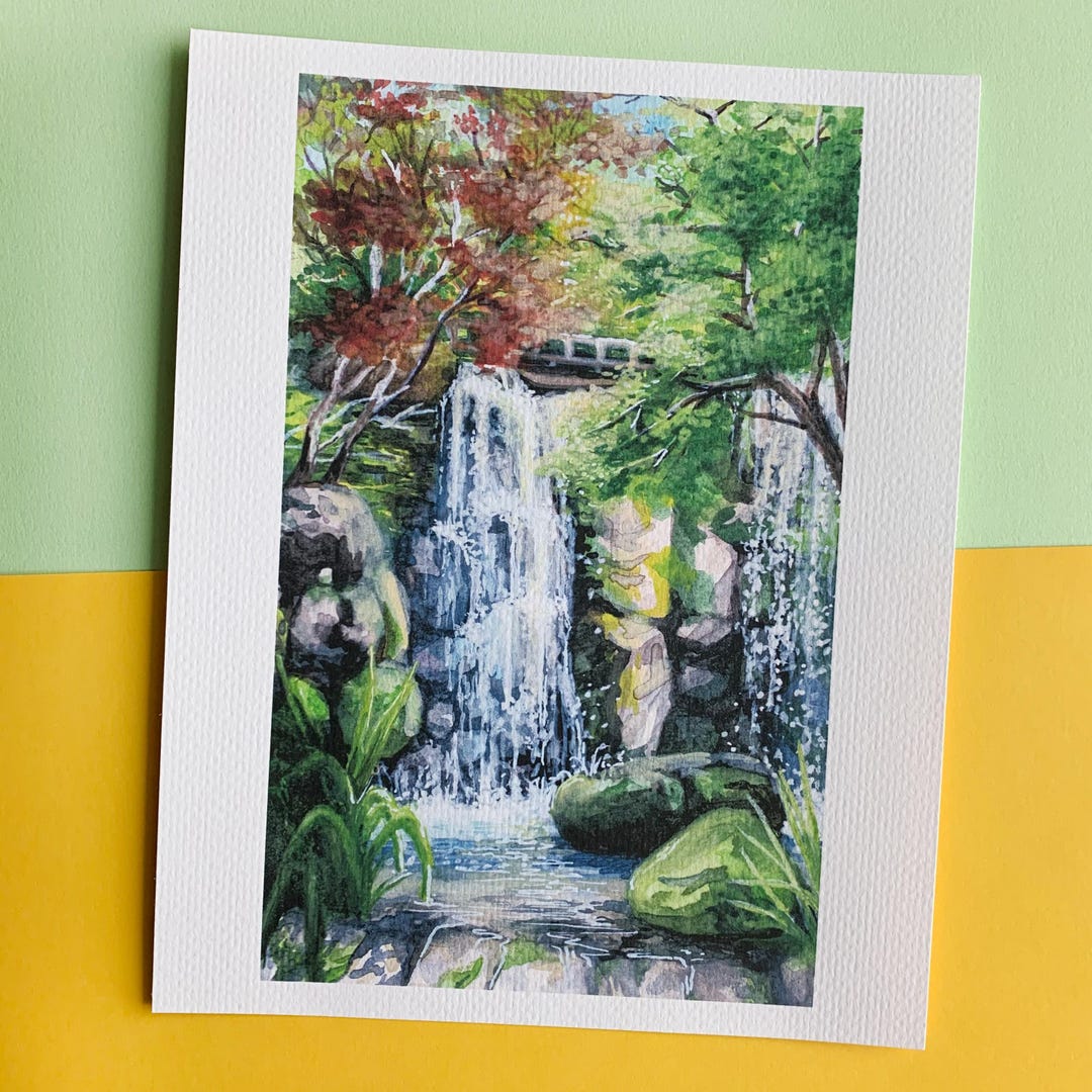 Waterfall Grotto - Anderson Japanese Gardens -rockford, Illinois ...