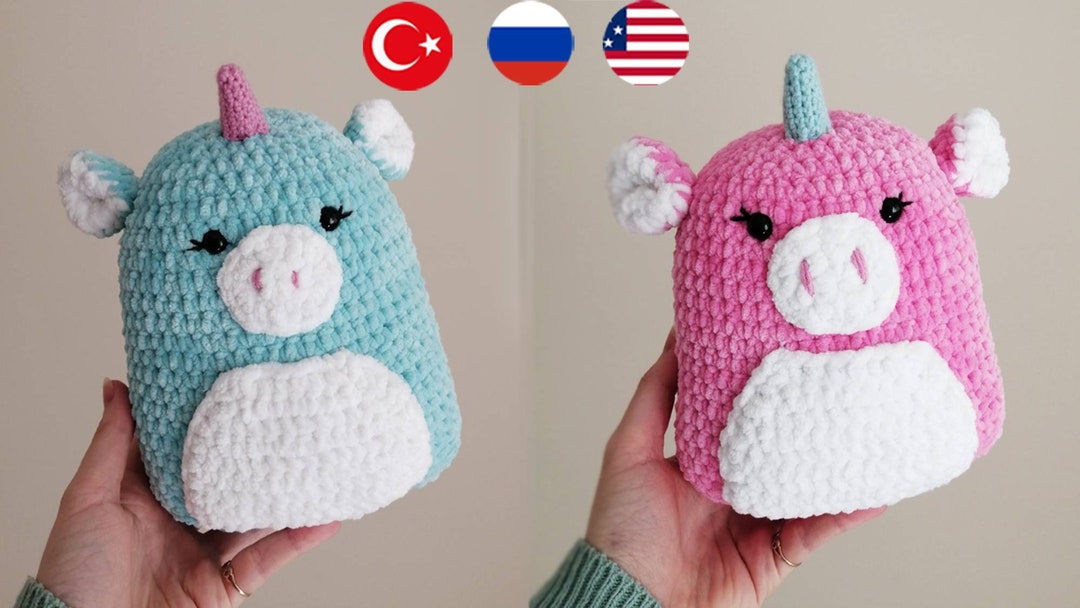Digital Crochet Pattern of Squishmallows / Crochet Tutorial for ...