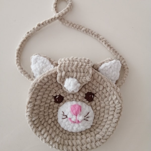 Crochet Cat Bag Pattern - Etsy