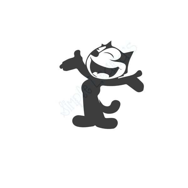 Felix the Cat Svg - Etsy