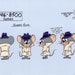Hanna Barbera Super Snooper and Blabber Mouse Model Sheet Hand Painted ...