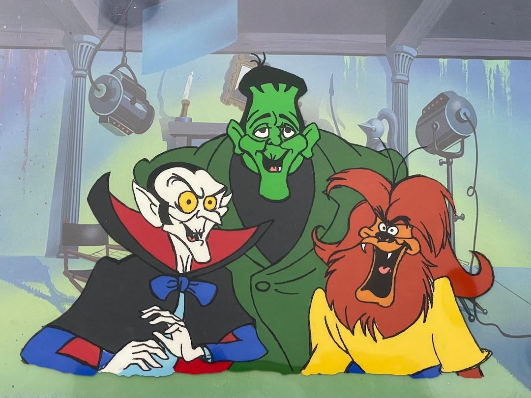 Filmation the Groovie Goolies Hand Painted Animation Cel Art ...