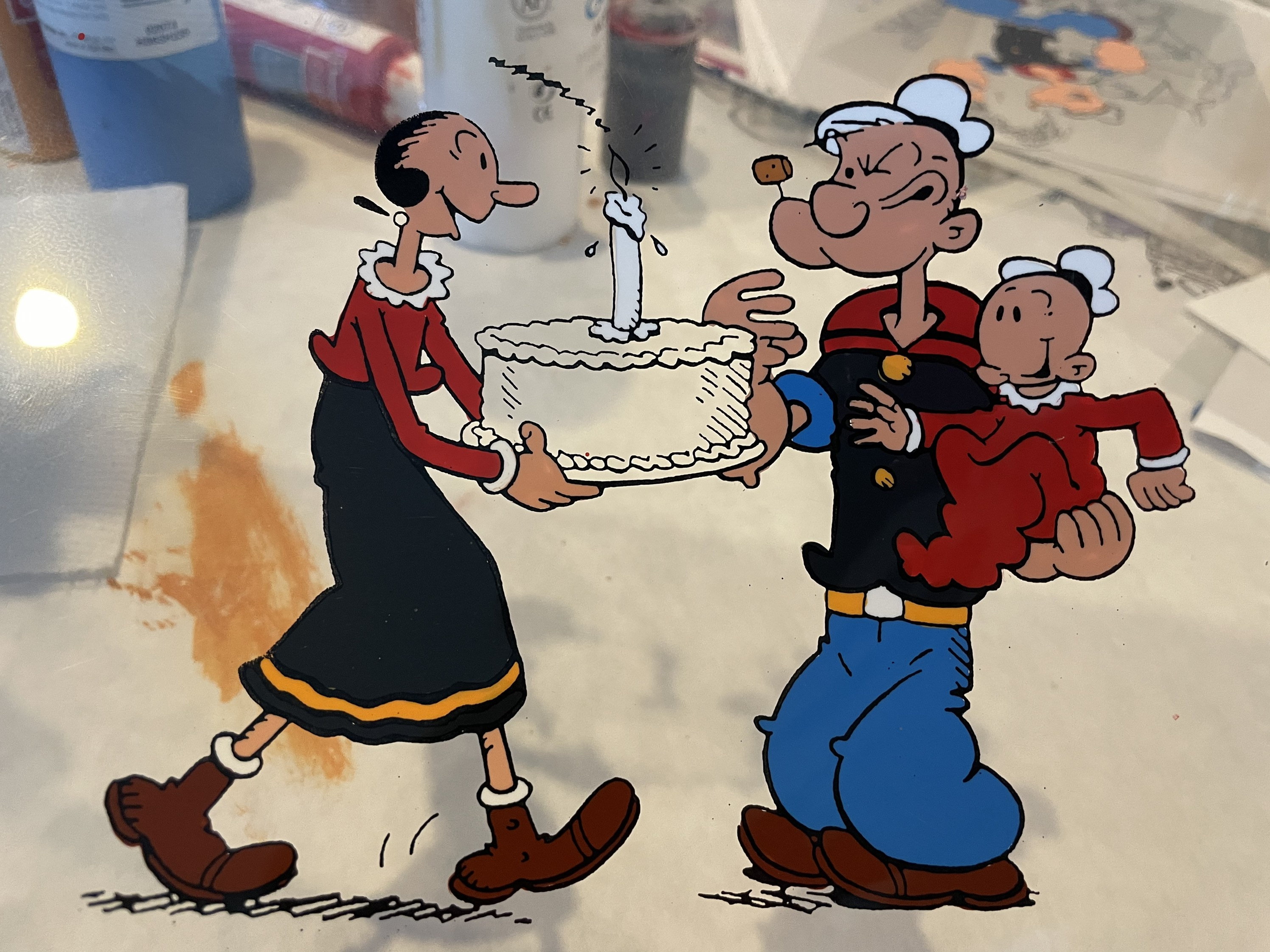 Popeye And Olive Oil Baby