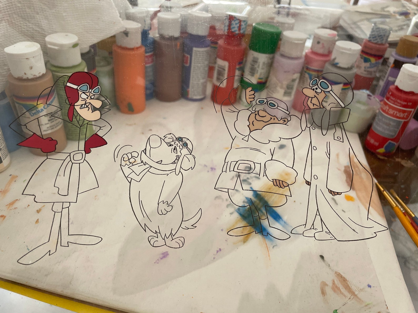 Hanna Barbera Dick Dastardly and Muttley Klunk Zilly Stop That Pigeon ...