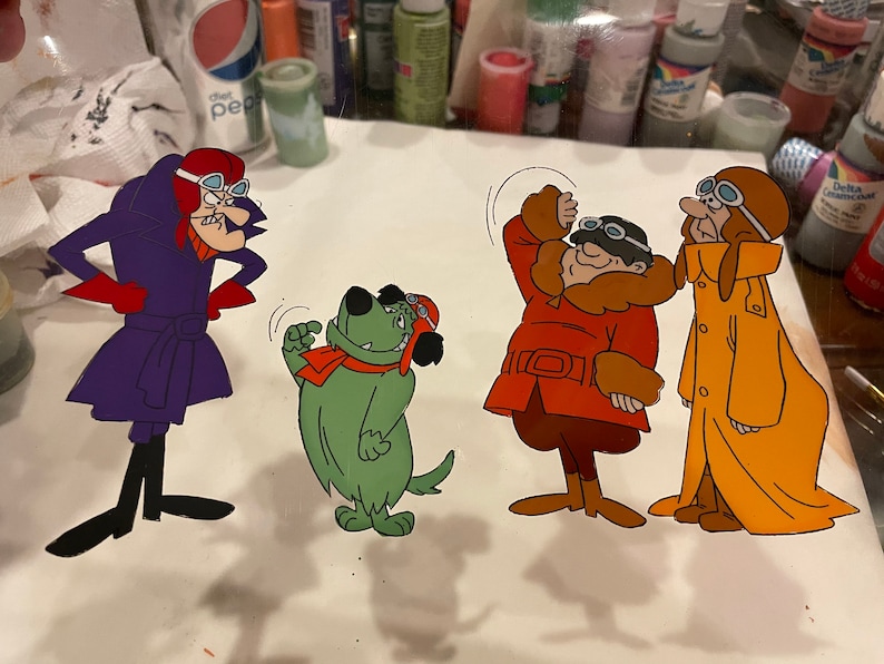 Hanna Barbera Dick Dastardly and Muttley Klunk Zilly Stop That - Etsy ...