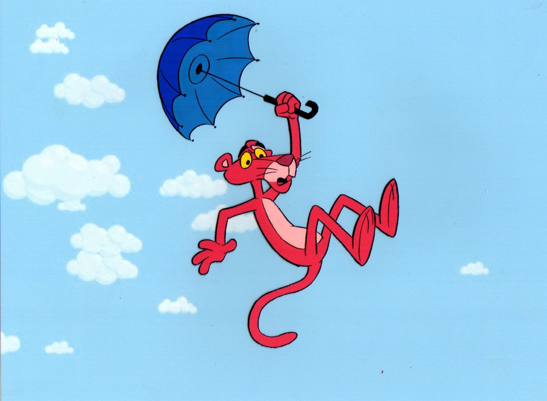 The Pink Panther Hand Painted Animation Cel Art Reproduction - Etsy