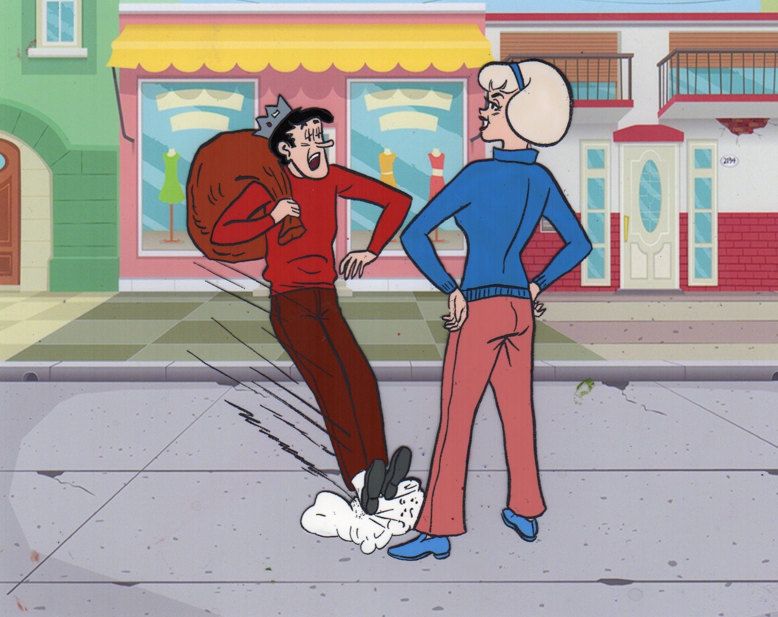 Filmation Sabrina the Teenage Witch and Jughead Jones Painted - Etsy