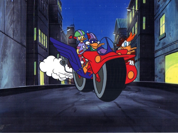 Memorabilia Collectibles Disney Darkwing Duck Thunderquack Hand Painted ...