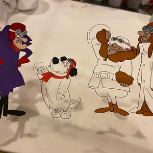 Hanna Barbera Dick Dastardly and Muttley Klunk Zilly Stop That - Etsy UK