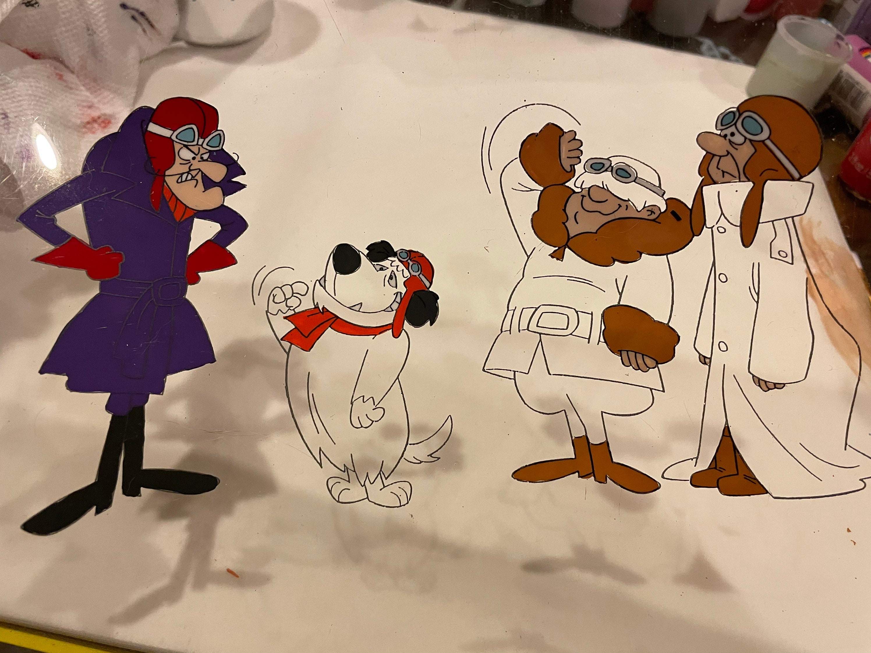 Hanna Barbera Dick Dastardly and Muttley Klunk Zilly Stop That - Etsy UK