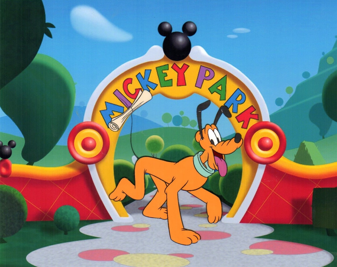 Pluto Hand Painted Animation Cel Art Reproduction - Etsy